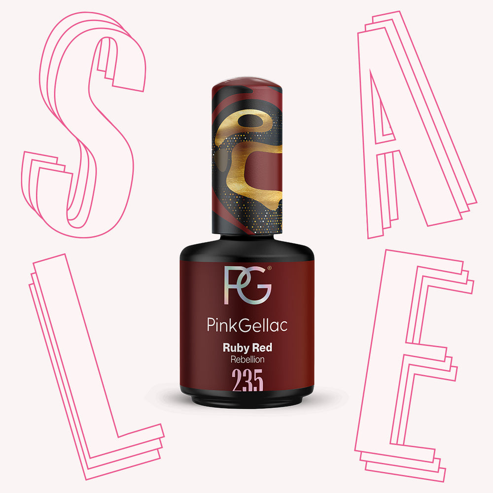 235 Ruby Red - Rode Gellak - Pink Gellac