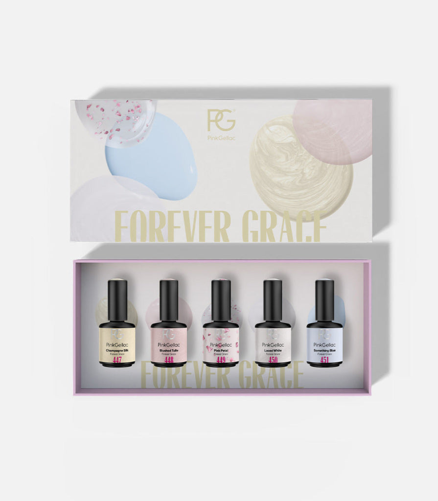Forever Grace Set | Wedding Gellak Kleuren Collectie Set | Pink Gellac