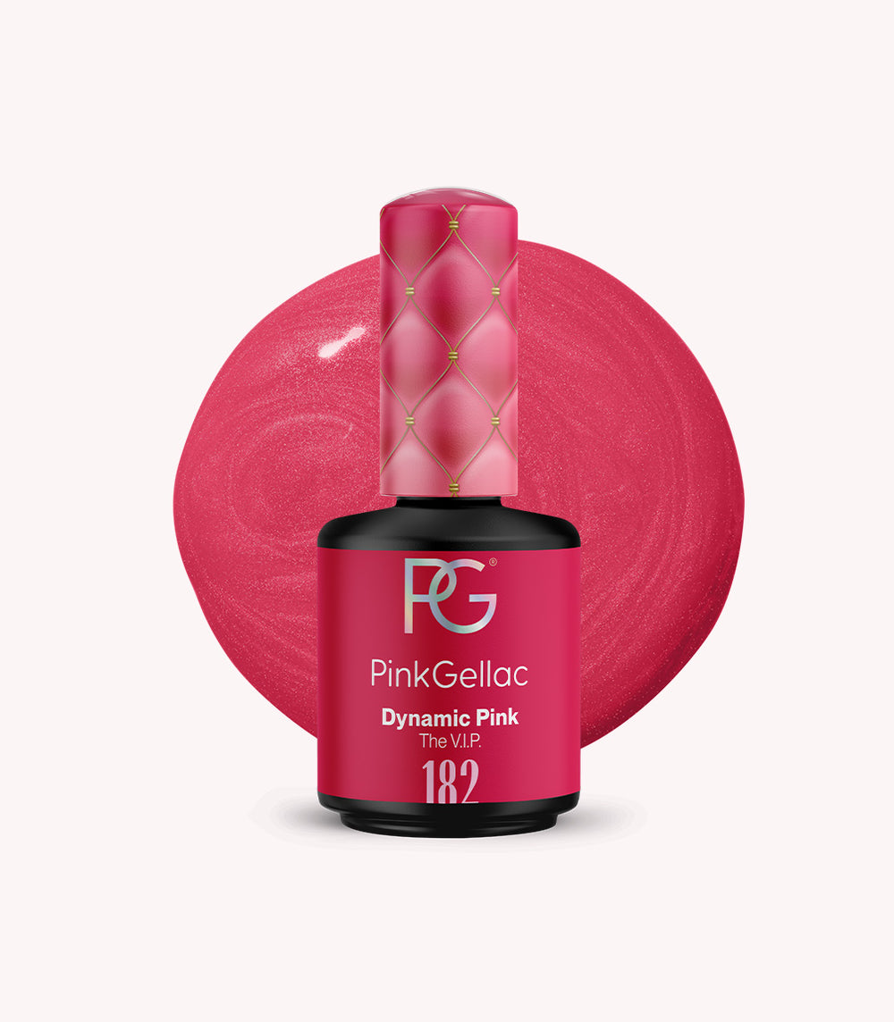 182 Dynamic Pink - Rosa Gel Nagellack - Pink Gellac