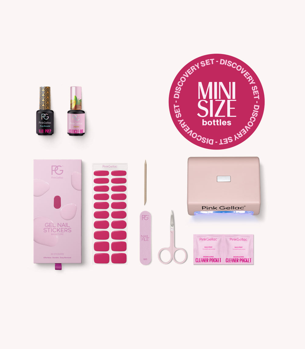 Discovery Kit | Gel Nail Stickers | Pink Gellac
