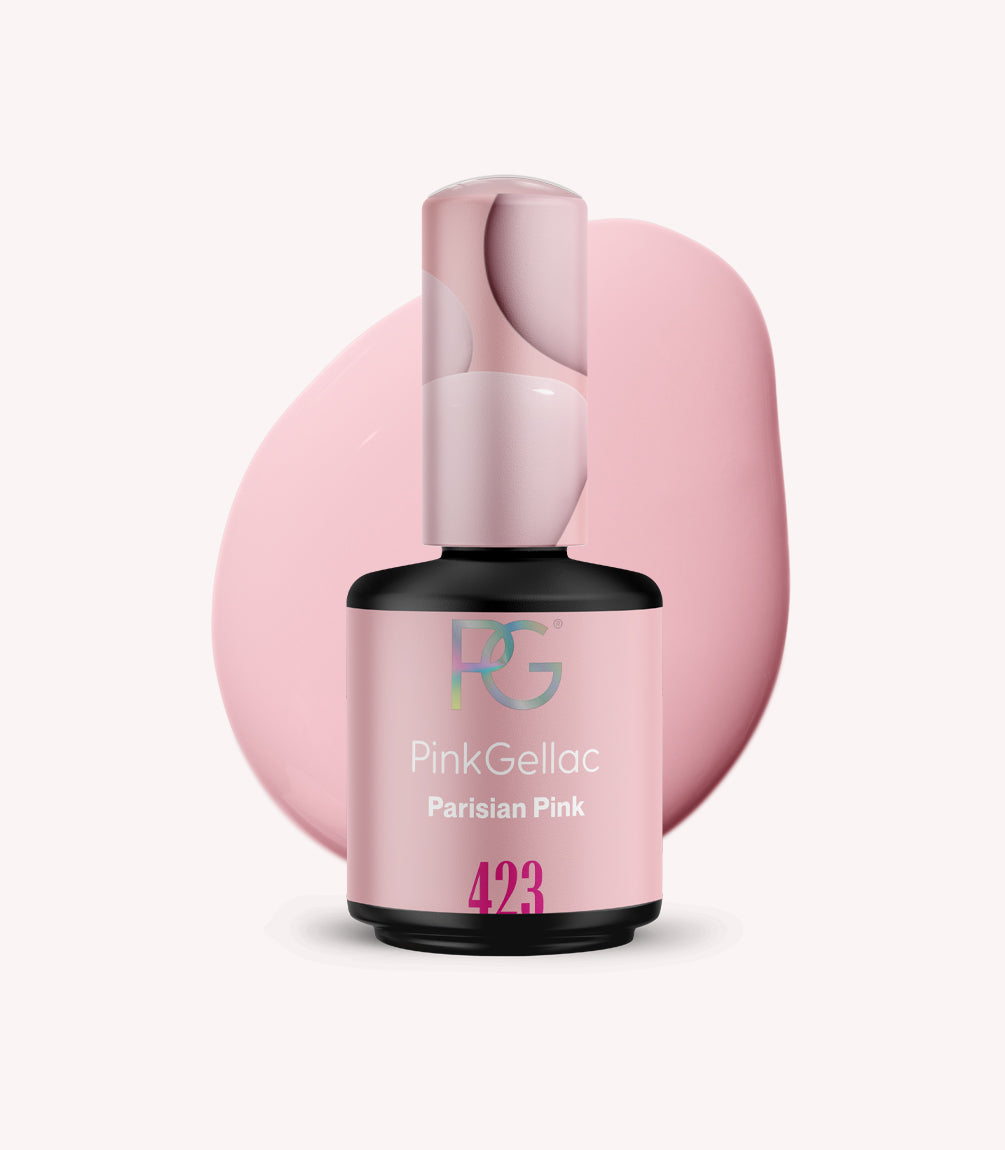 423 Parisian Pink - Pink Gel Polish - Pink Gellac