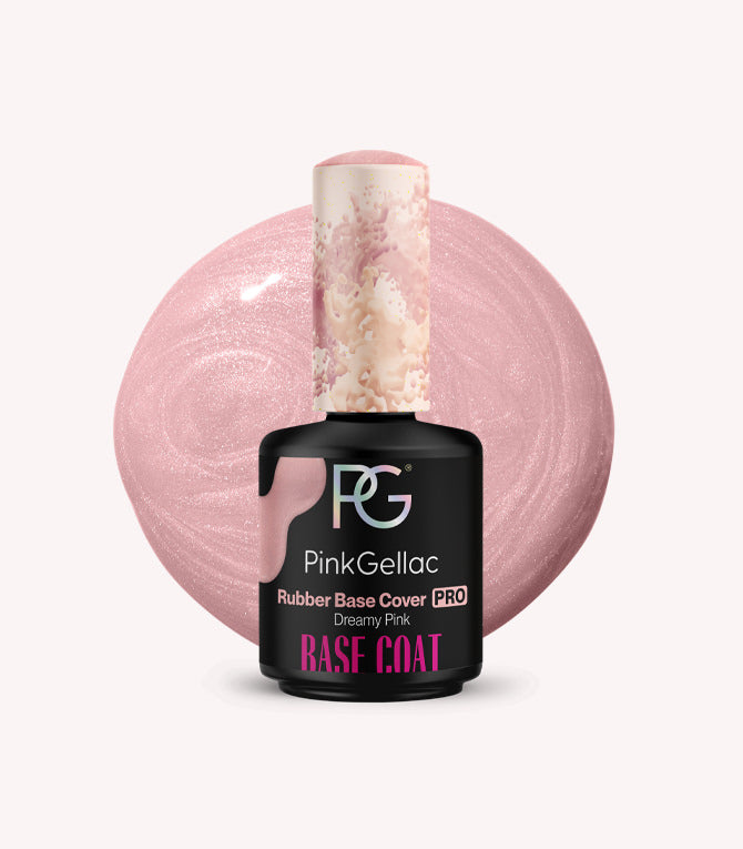 Rubber Base Cover Dreamy Pink - Base Coat Nagellack - Pink Gellac