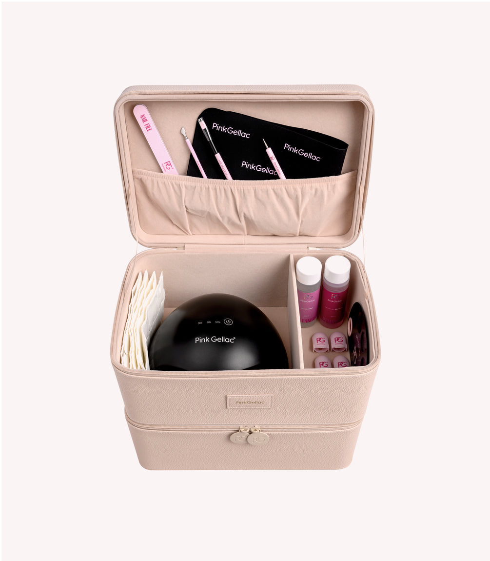 Build Your Own Kit: 7 Colours + FREE Premium Storage Case Almond | Gel ...