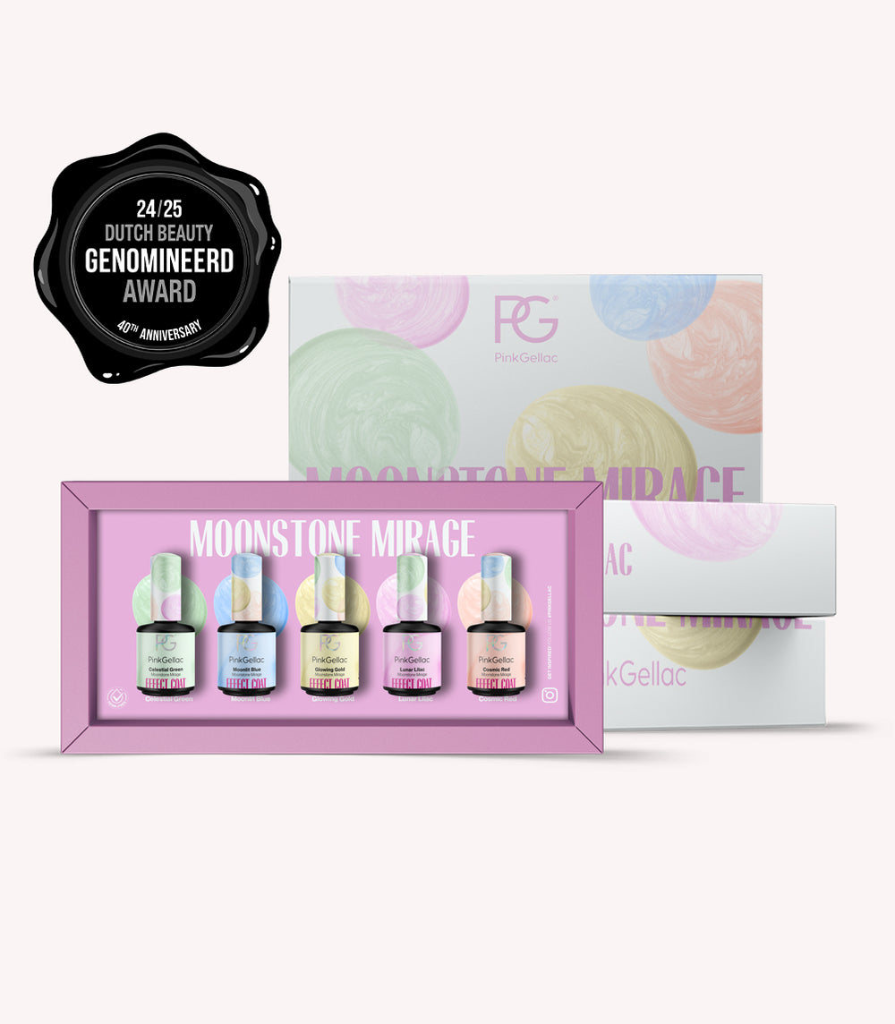 Moonstone Mirage Set | Effect Coats | Pink Gellac